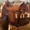 Al Dunning Signature Series Oak Leaf Ranch Cutter Saddle - Al Dunning