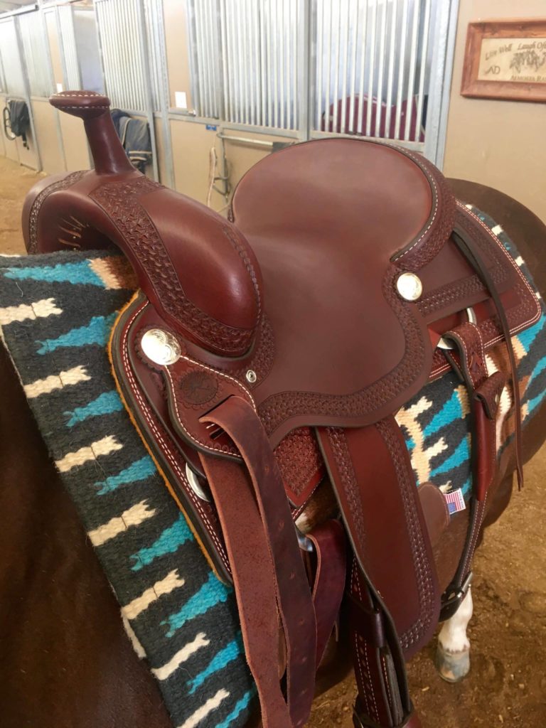 Al Dunning Signature Series Windmill Working Cow Horse Saddle - Al Dunning