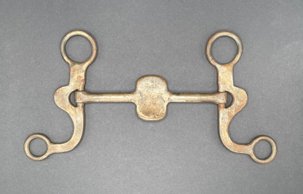 Antique Short Shank Bit with Unique Mouth Piece | Al Dunning