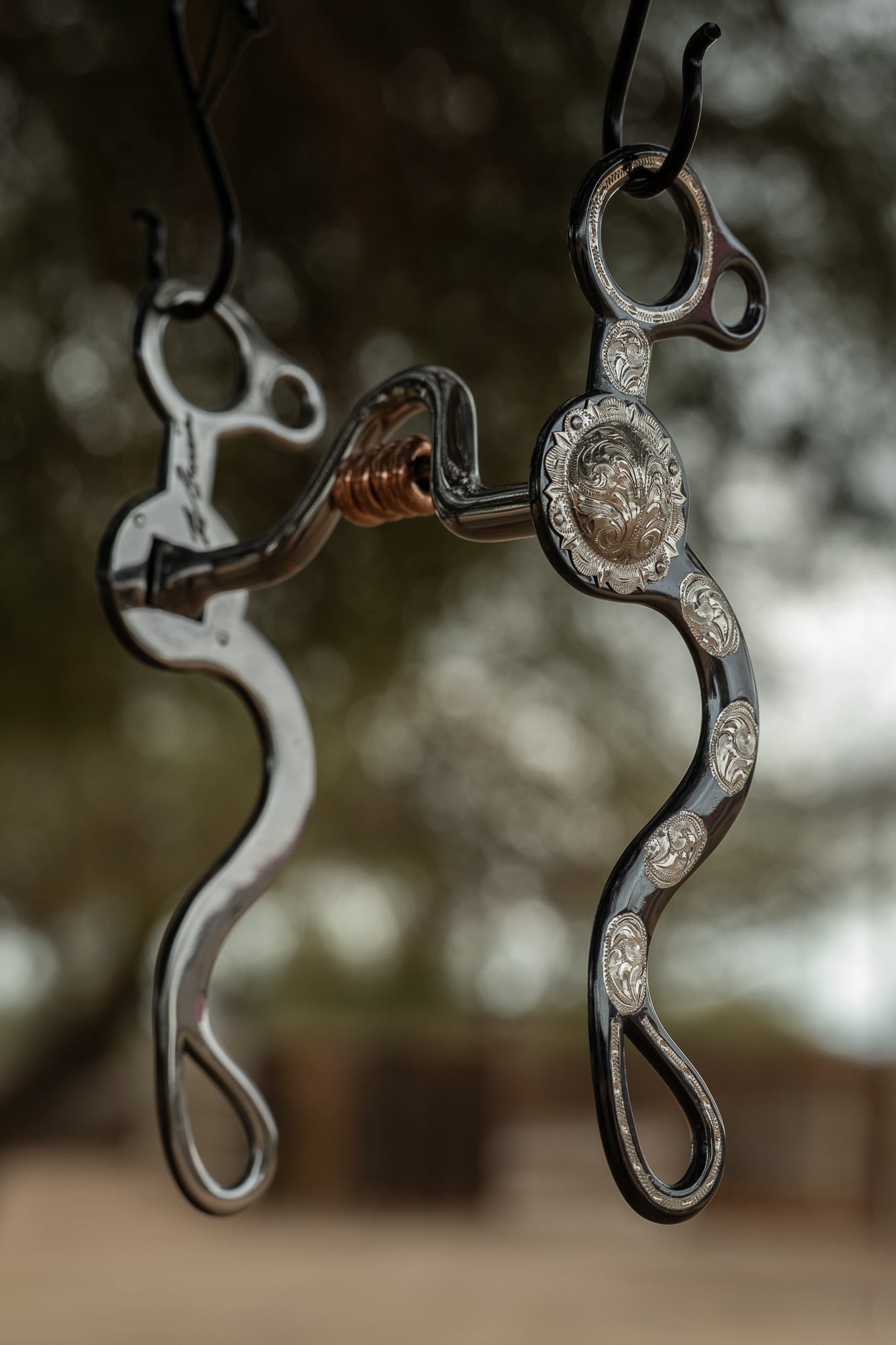 E Garcia Bridle Bit with S Shank | Al Dunning