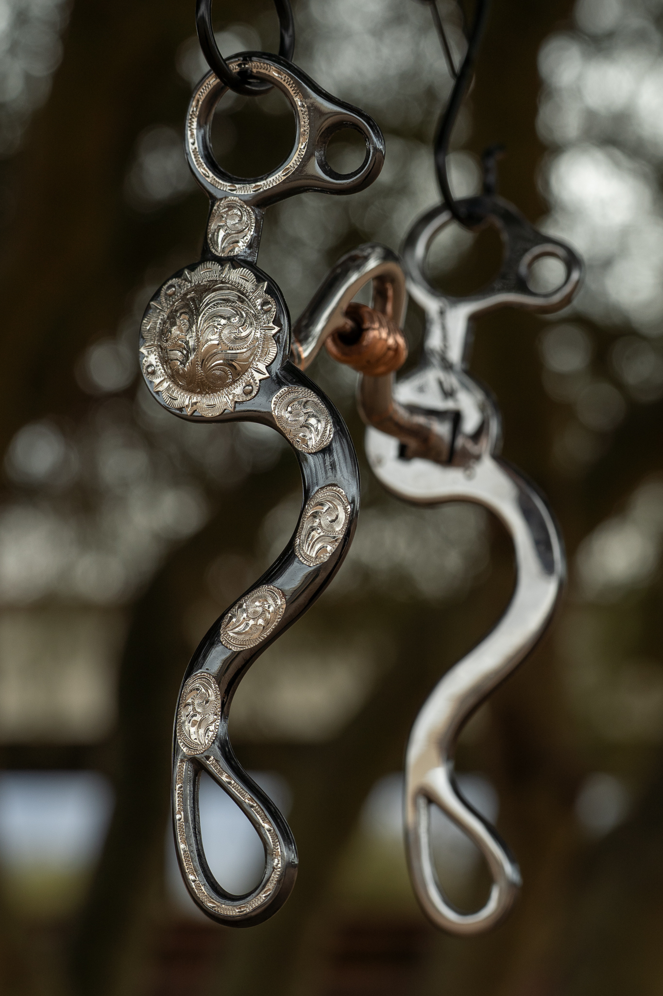 E Garcia Bridle Bit with S Shank | Al Dunning